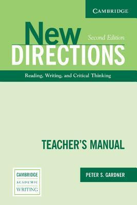 New Directions Teacher's Manual: An Integrated Approach to Reading ...