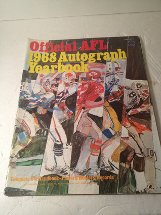 Official AFL Autograph Yearbook 1968 by American Football League ...