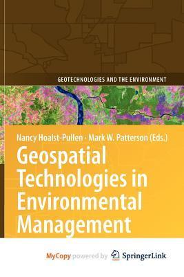 Geospatial Technologies in Environmental Management by Springer | Goodreads