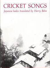 Cricket Songs: Japanese Haiku by Harry Behn | Goodreads