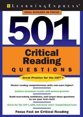 501 Critical Reading Questions (501 Series) by LearningExpress | Goodreads