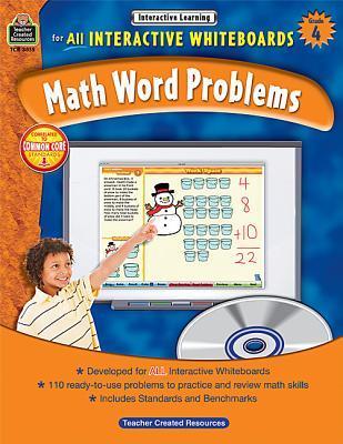 Interactive Learning: Math Word Problems Grade 4 by Teacher Created ...