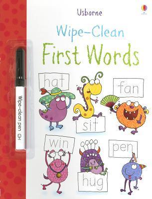 Wipe-Clean First Words (Usborne Wipe-Clean Books) by Usborne | Goodreads
