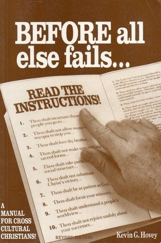 Before All Else Fails ...Read The Instructions! A Manual for Cross ...