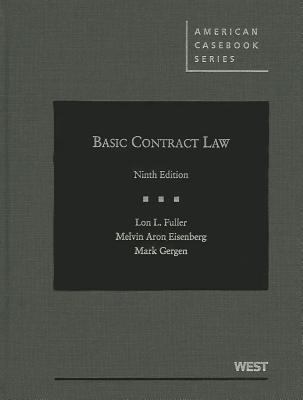 Basic Contract Law, 9th Edition by Lon L. Fuller | Goodreads