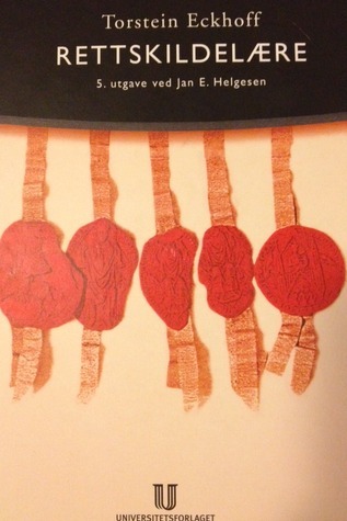 Rettskildelære by Torstein Eckhoff | Goodreads