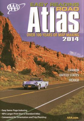 AAA Easy Reading Road Atlas 2014 by The American Automobile Association ...