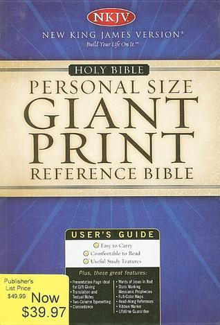 Bib Nkjv Personal Size Giant Print Black Bonded Indexed by Thomas Nelson Publishers | Goodreads