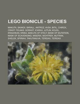 Lego Bionicle - Species: Makuta, Skakdi, Skrall, Antroz, Avsa, Bitil ...