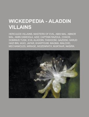 Wickedpedia - Aladdin Villains: Hercules Villains, Masters of Evil ...