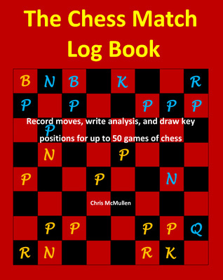 The Chess Match Log Book: Record Moves, Write Analysis, And Draw Key ...