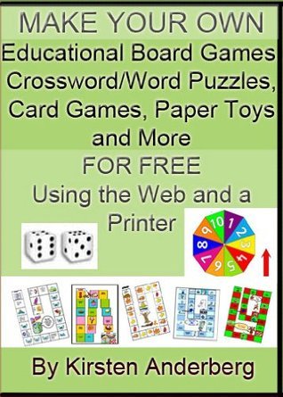 MAKE YOUR OWN EDUCATIONAL BOARD GAMES, CROSSWORD & WORD SEARCH PUZZLES ...