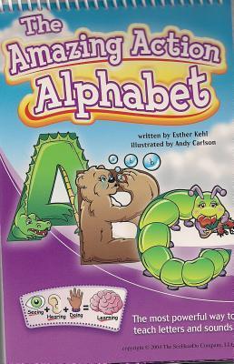 Amazing Action Alphabet Flip Chart-Teach Kids Letter Sounds Fast to ...