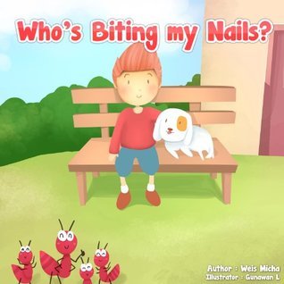 Cartoon Biting My Nails