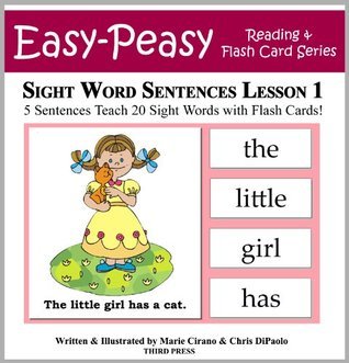 Sight Word Sentences Lesson 1: 5 Sentences Teach 20 Sight Words with ...