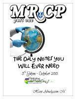 The Only Notes You Will Ever Need For MRCP by Hani Abuelgasim M ...