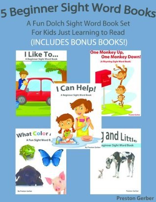 5 Beginner Sight Word Books - by Preston Gerber | Goodreads