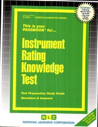 Instrument Rating Knowledge Test(Passbooks) by National Learning ...