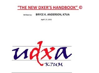 The New DXer's Handbook by Bryce Anderson | Goodreads