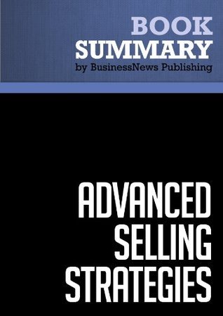 Summary: Advanced Selling Strategies: Review and Analysis of Tracy's ...