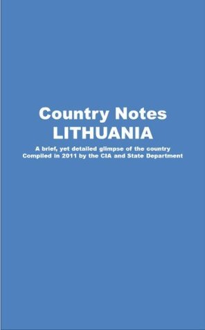 Country Notes LITHUANIA by Central Intelligence Agency | Goodreads