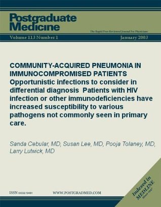 COMMUNITY-ACQUIRED PNEUMONIA IN IMMUNOCOMPROMISED PATIENTS ...