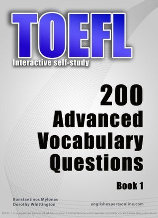 TOEFL Interactive self-study: 200 Advanced Vocabulary Questions. A ...