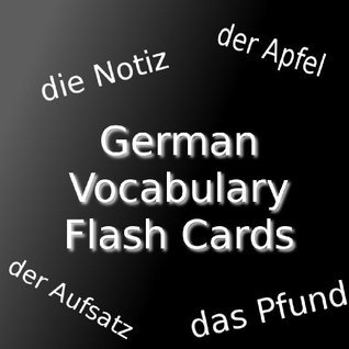 German Vocabulary Flash Cards: Essential Nouns (1500 common nouns) by ...