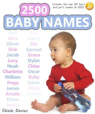 2500 Baby Names and Meanings - Choosing a Baby Name Made Easy by Shiela ...