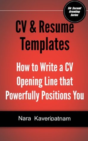 CV and Resume Templates - How to Write a Resume or CV Opening Line that ...