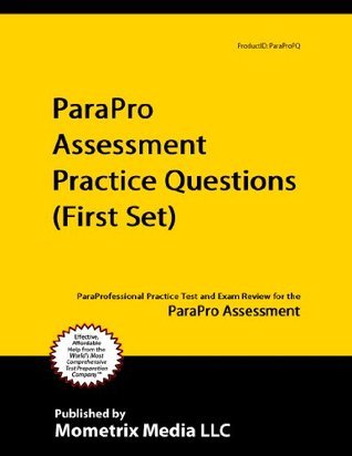 ParaPro Assessment Practice Questions (First Set): ParaProfessional ...