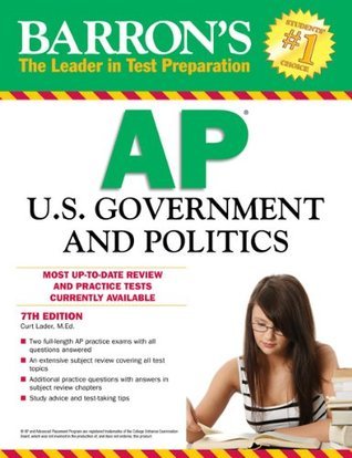 AP US Government and Politics (Barron's Study Guides) by Kurt Lader ...