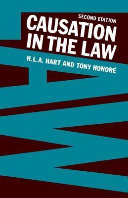Causation in the Law by H.L.A. Hart | Goodreads