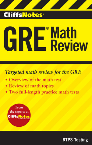 CliffsNotes GRE Math Review (CliffsNotes Test Prep) by . Btps Testing ...