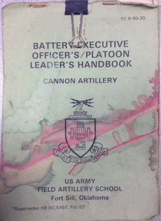 Battery Executive Officer's / Platoon Leader's Handbook - Cannon ...