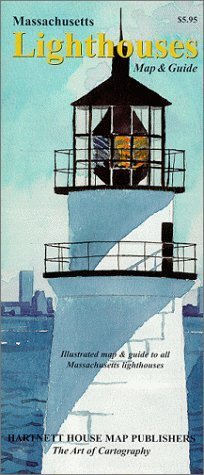 Massachusetts Lighthouses Map & Guide: Illustrated Map & Guide To All ...