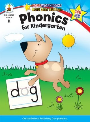 Phonics Workbook for Kindergarten, Sight Words, Tracing Letters ...