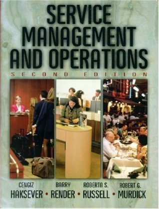 Service Management and Operations by Barry Render | Goodreads