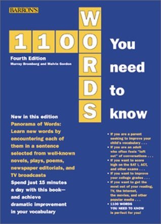 1100 Words You Need to Know by Murray Bromberg | Goodreads