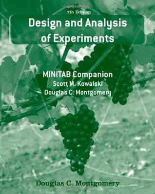 Design and Analysis of Experiments: MINITAB Companion by Douglas C ...