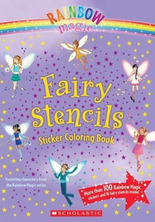 Fairy Stencils Sticker Coloring Book (Rainbow Magic) by Daisy Meadows ...