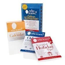 Who Knew? Deluxe Almanac "Money Savings" Holiday Gift Set Bruce Lubin ...
