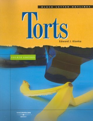 Torts by Edward J. Kionka | Goodreads