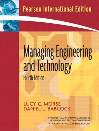 Managing Engineering and Technology. An Introduction to Management for ...
