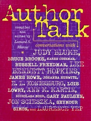 Author Talk: Conversations With Judy Blume, Bruce Brooks, Karen Cushman ...