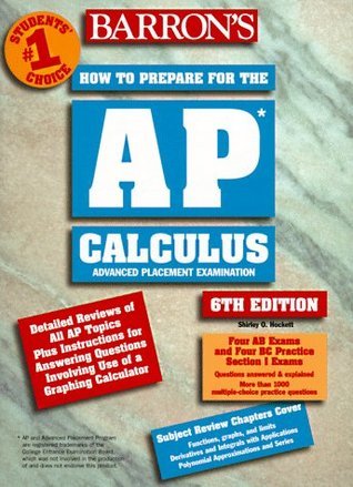 Barron's Ap Calculus Advanced Placement Examination: Review of Calculus ...