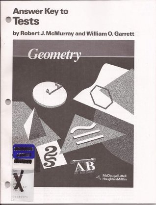McDougal Littell Jurgensen Geometry: Answer Key, Tests Geometry by ...