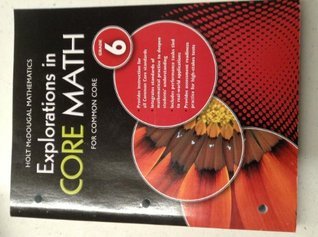 Explorations in Core Math for Common Core Grade 6 by Holt McDougal ...