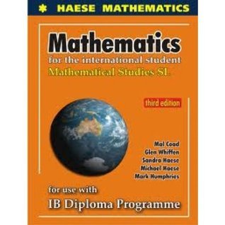 Mathematics for the International Student by Sandra Haese Michael Haese ...
