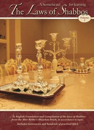 Semicha aid for learning the Laws of Shabbos Volume 2 by Rabbi Yaakov ...